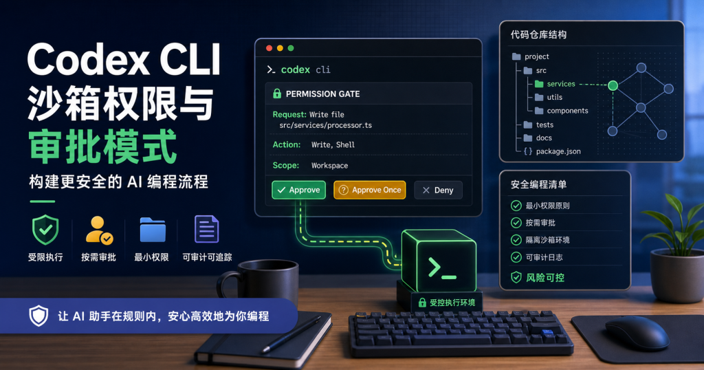 Codex CLI 权限怎么设置？沙箱、审批模式和安全自动化实战 – 老达AI博客